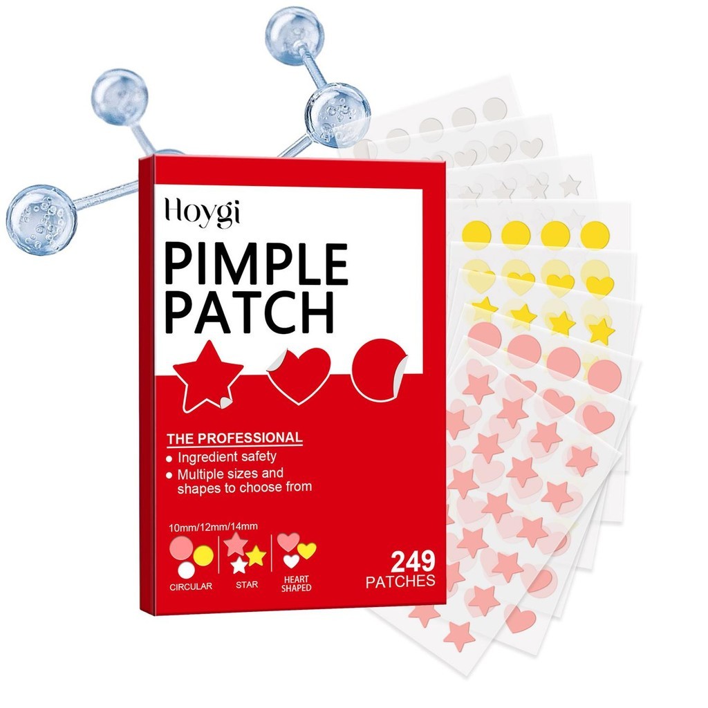 249pcs Hydrocolloid Acne Pimple Patch Pimple Patches For Covering Zits
