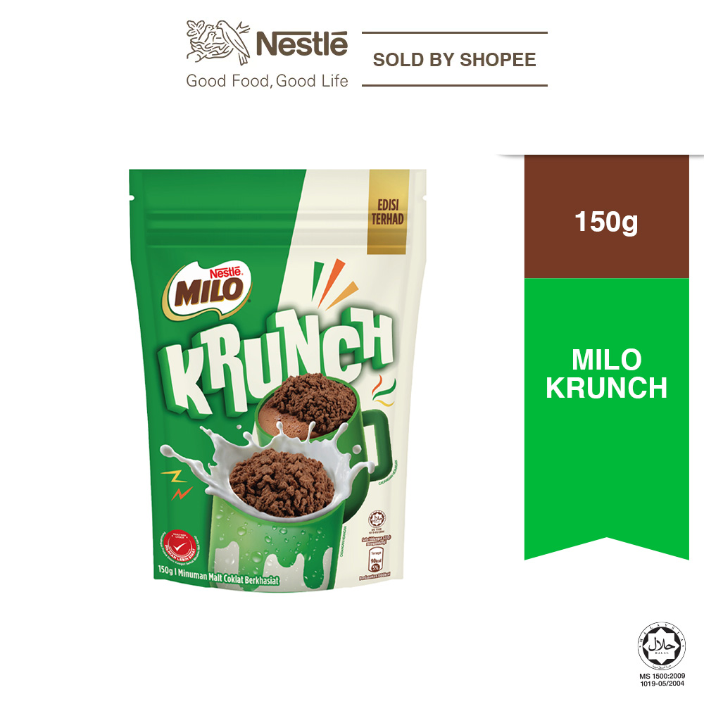 MILO® KRUNCH 150g | Shopee Malaysia