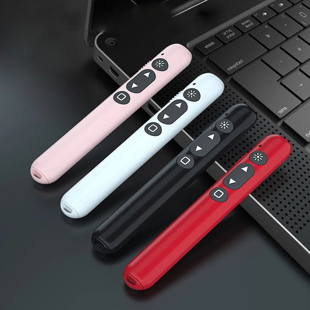 Laser Flip Pen Wireless Presentation PPT Flipper USB Pointer with ...