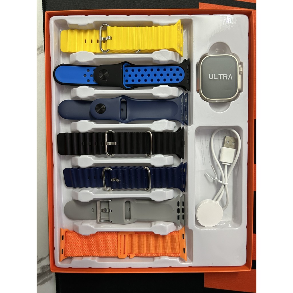 7 in 1 Strap Set Smartwatch Set (including Seven Watch Straps) | Shopee ...