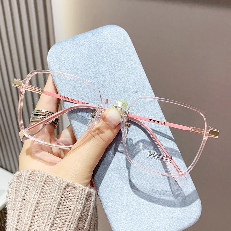 Ultra Light Large Photochromic Eye Glasses Anti-blue Light HD Glasses ...