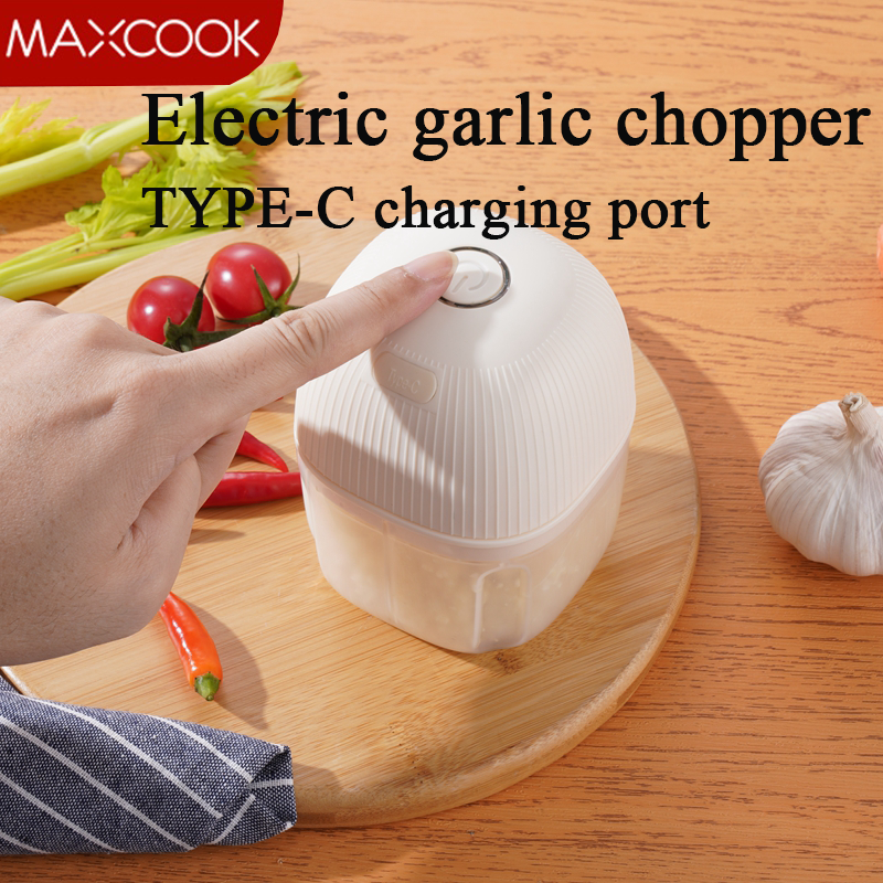 MAXCOOK Garlic Chopper Multi- functional Pepper Chopper Electric ...