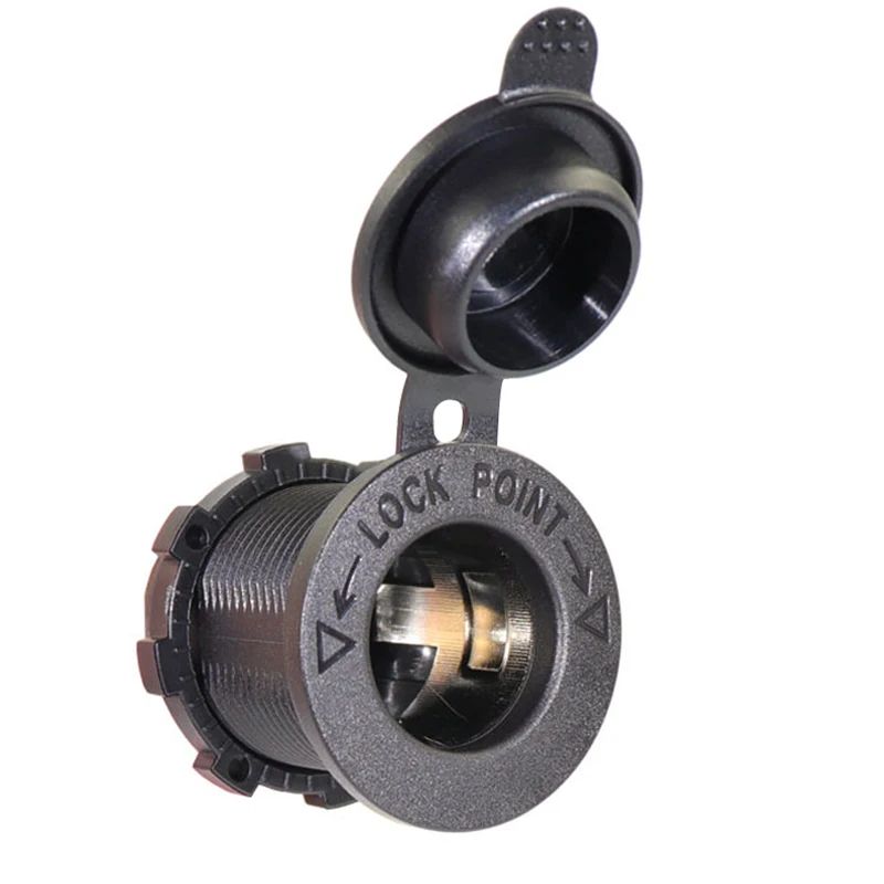 Cigarette Lighter Socket 12V Waterproof Car Boat Motorcycle Cigarette ...