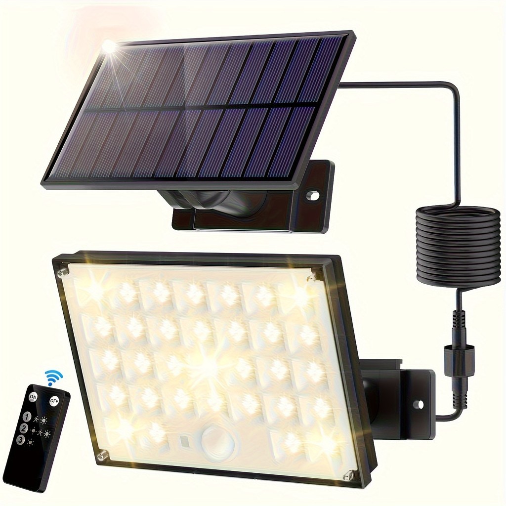 1/2 Pack Solar Outdoor Lights [127LED/3 Modes] with Motion Sensor, 16 ...