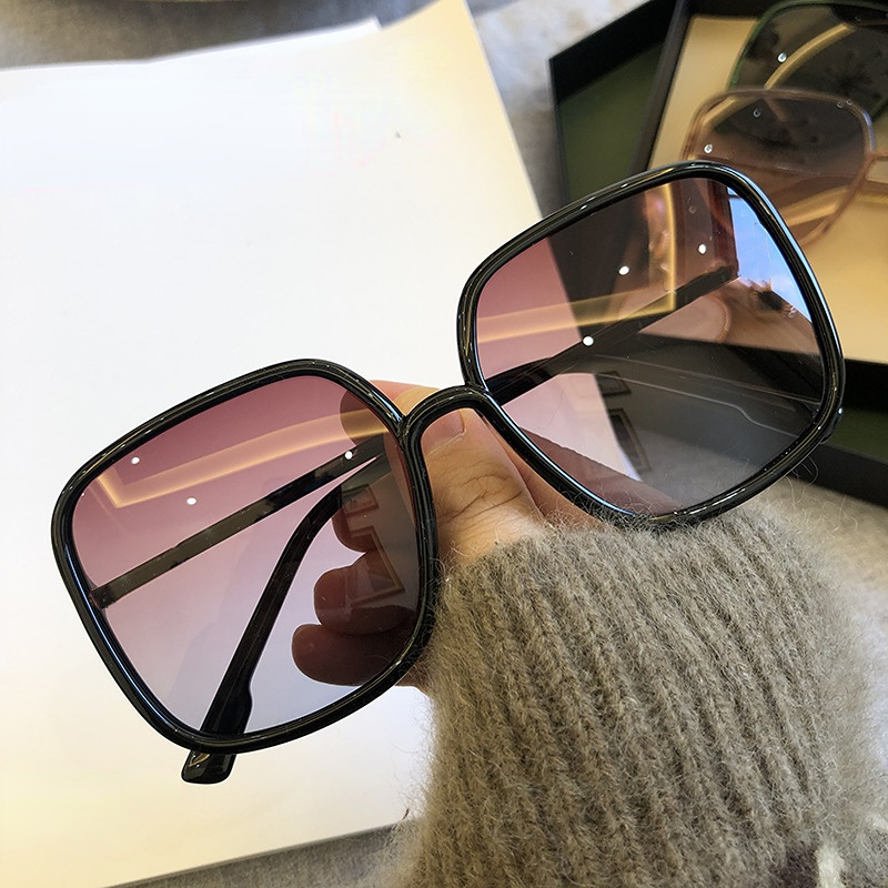 Oversized square sunglasses for women, ultra light and thin sunglasses ...