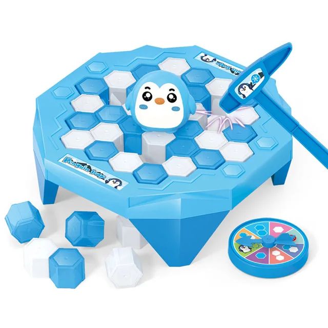 Mini Knocking Ice Rescue Little Penguins/Frog Game Toy Children Puzzle ...