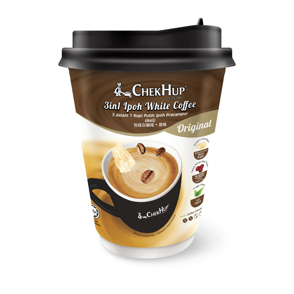 Chek Hup 3 in 1 Ipoh White Coffee Original (40g) | Shopee Malaysia