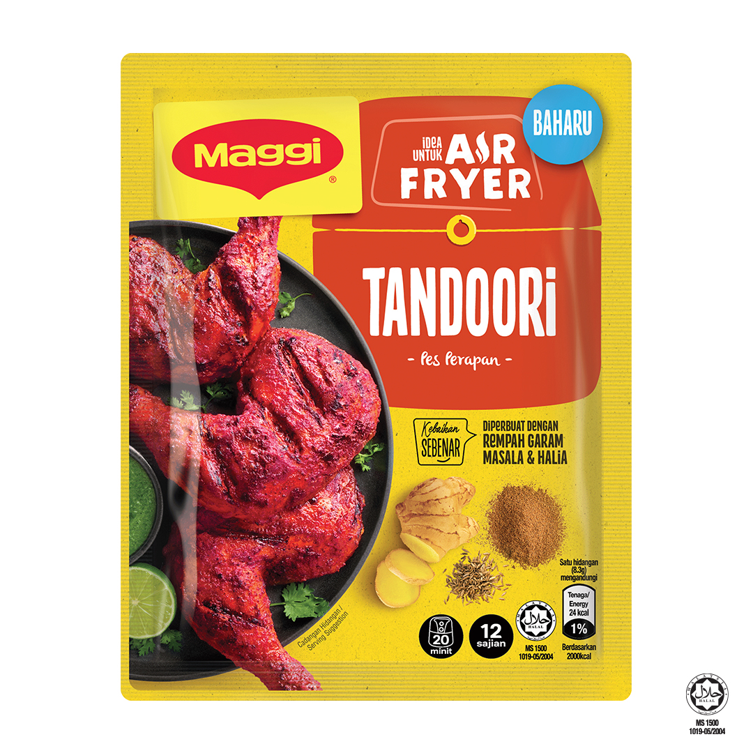 MAGGI Pes Perapan Air Fryer Tandoori 80g (Halal) | Shopee Malaysia