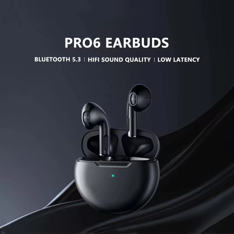 Air Pro6 Bluetooth Headphones Tws Earphone Bluetooth Wireless Bluetooth ...