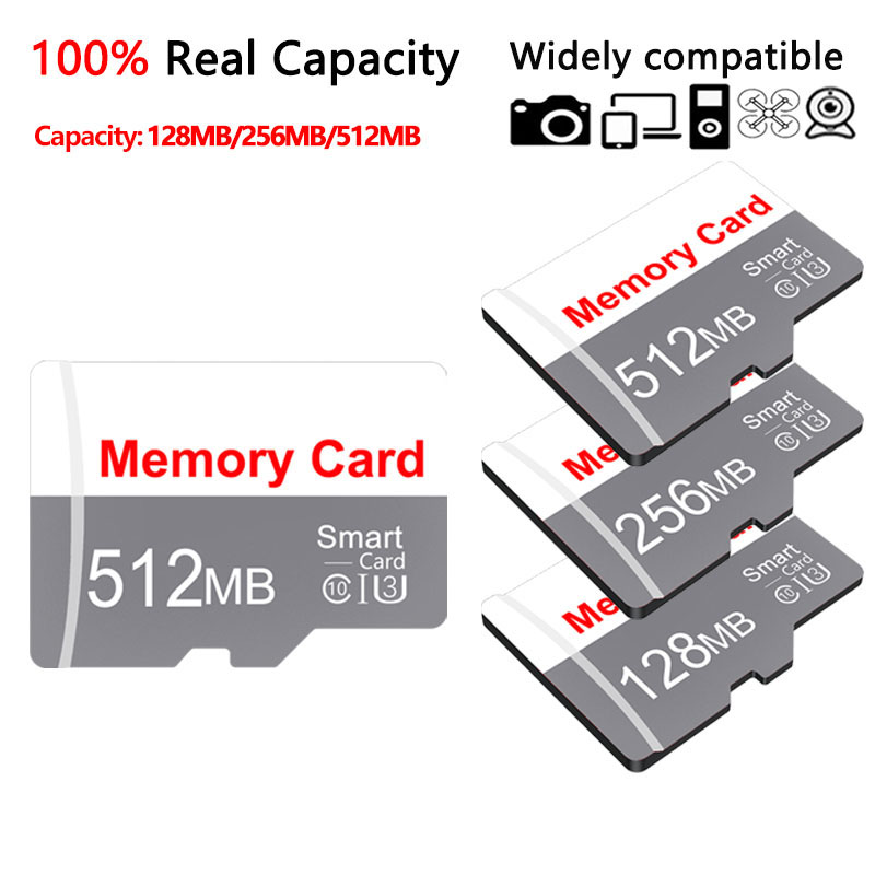 Micro SD card 128MB/256MB/512MB - TF flash card suitable for cameras ...