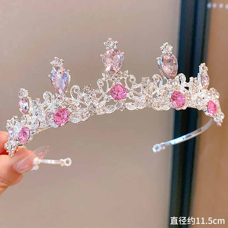 Princess Crown Birthday Eighteen-Year-Old Adult Crystal Head Crown High ...