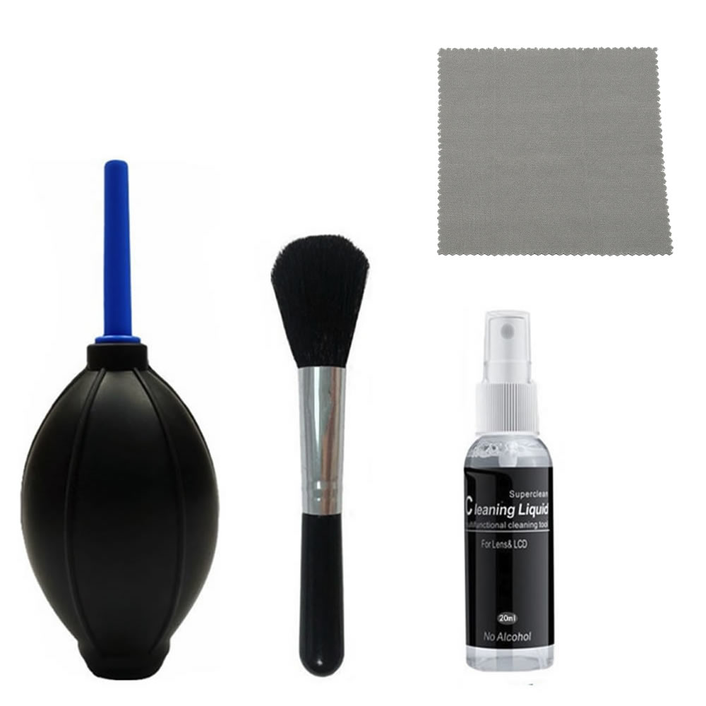 Professional Digital Cleaning Kit: Camera Lens Brush, Air Blower ...