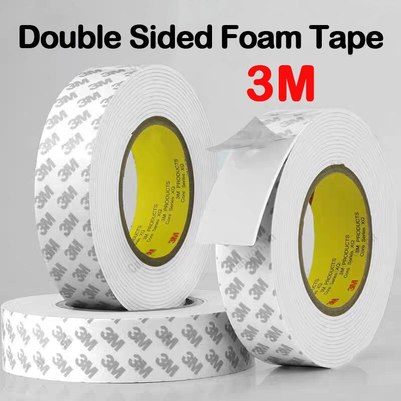 Double-Sided Foam Adhesive - High Viscosity, Waterproof, Shockproof, and Soundproof | Shopee ...