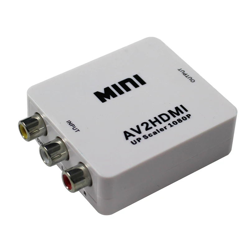 RCA To HDMI Video Converter Box 1080P Support NTSC PAL for TV BOX/Old ...