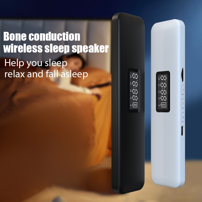 Portable And Convenient Intelligent Bone Conduction Sleep Speaker LED ...