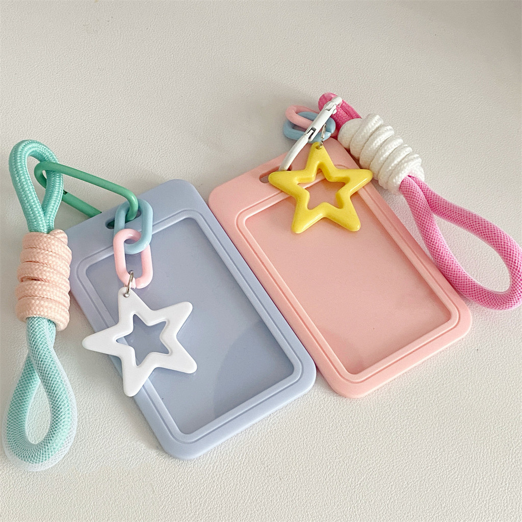 Stars Card Holder Photocard Holder Id Card Holder With Lanyard Student ...