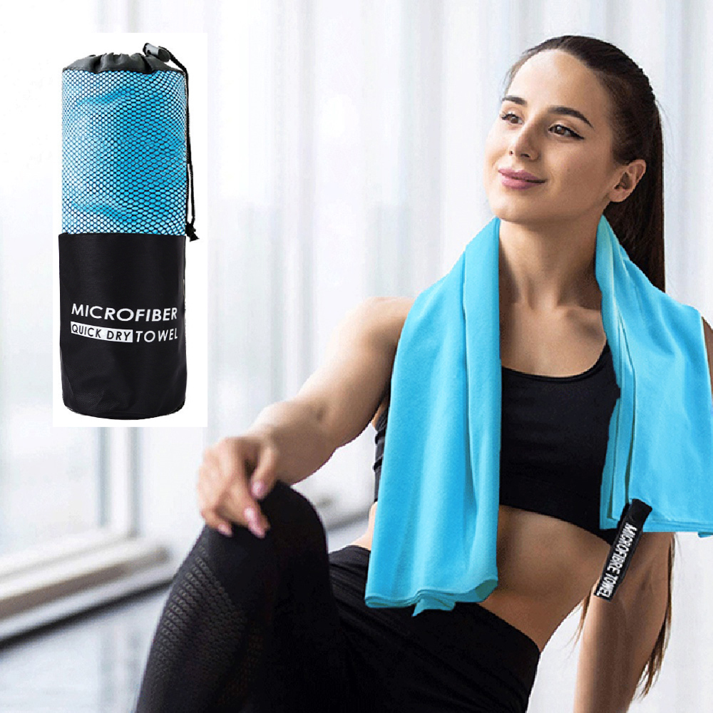 Ultra fine fiber sports bath towels, gym drying, fast travel, swimming ...