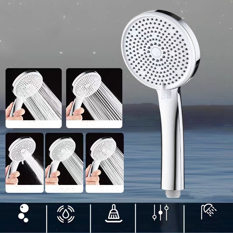 Handheld High-Pressure Showerhead, Shower Head With Large Panel ...