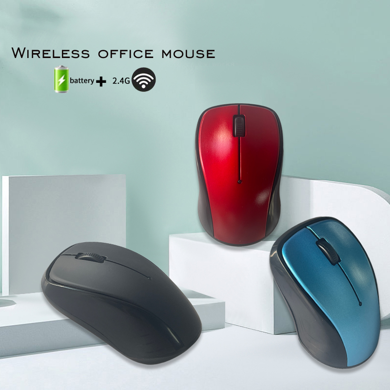 Ergonomic 2.4G wireless mouse, plug and play stability, low latency ...