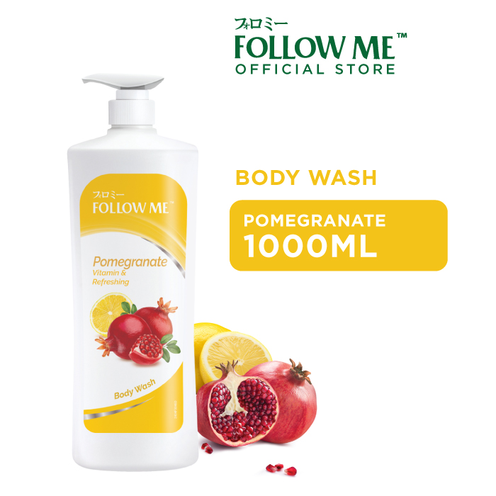 Follow Me Body Wash (Pomegranate) 1000ml | Shopee Malaysia