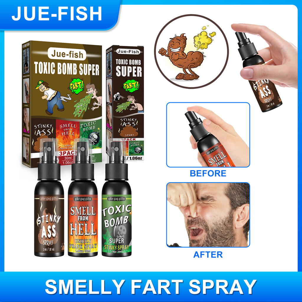 [Off-The-Shelf Supply] Jue-Fish Stinky Fart Spray Toys Entertainment ...