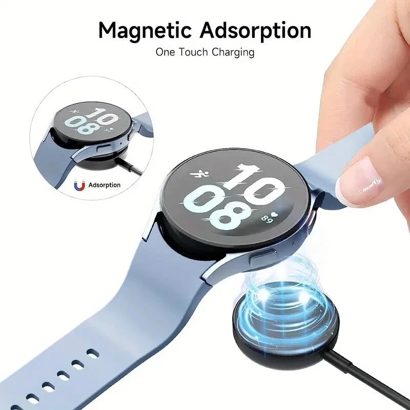 Magnetic Watch Wireless Charger Universal For Samsung Galaxy Watch8 7 6 ...