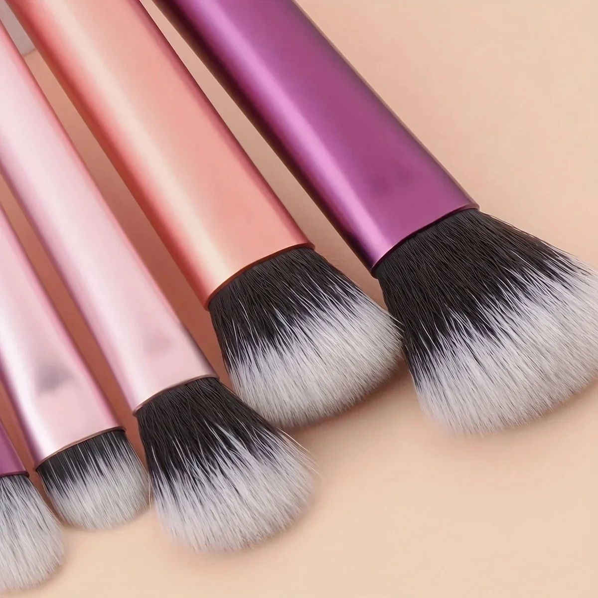 10pcs Mini Makeup Brush Set Powder Eyeshadow Foundation Blush Blending ...