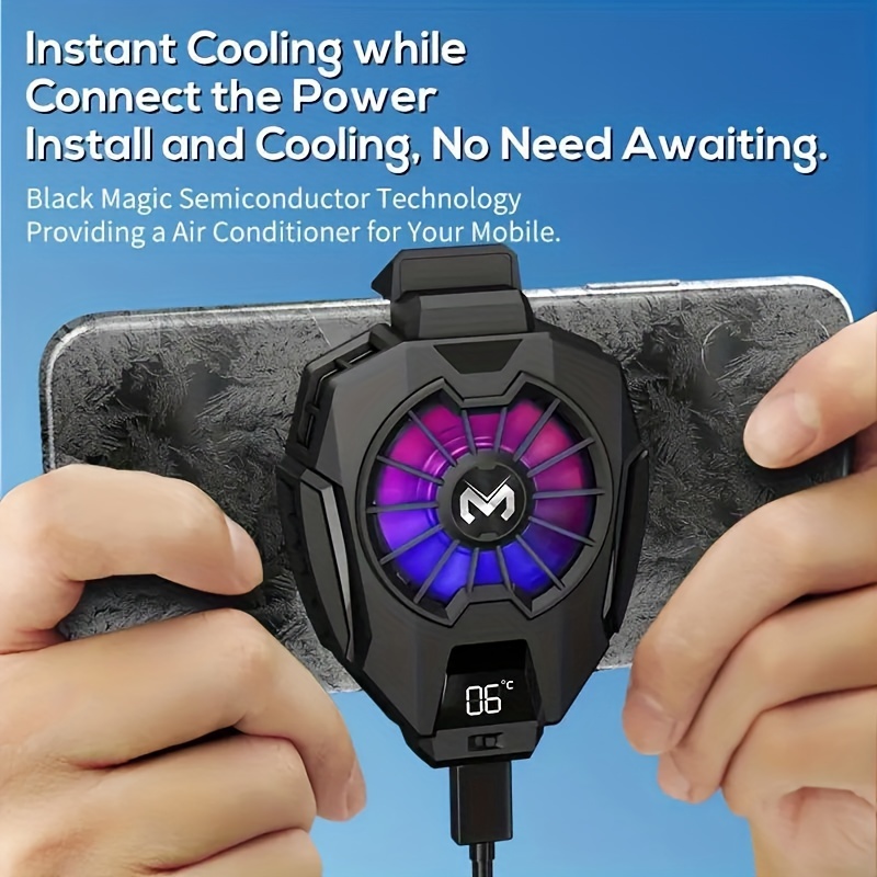 Universal Cool Heat Sink Mobile Phone Cooler Phone Cooling Fan Case ...