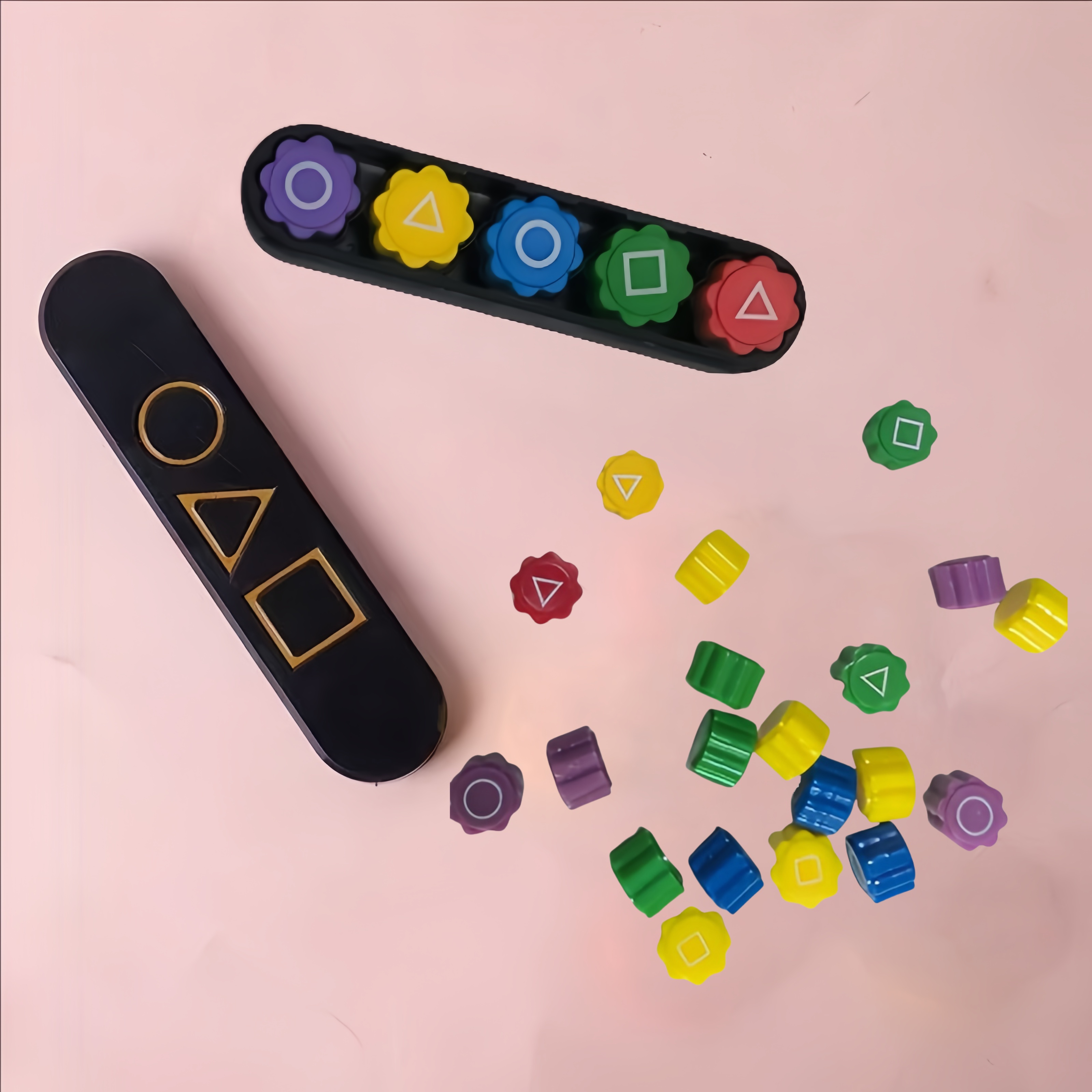 New Korea Traditional Squid Game Gonggi Jack Stones Set Stone Pebbles ...