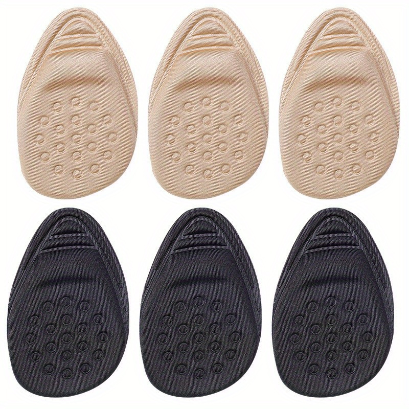 Adjustable Filling Insoles Soft Breathable Toe Anti-Wear Forefoot Half ...