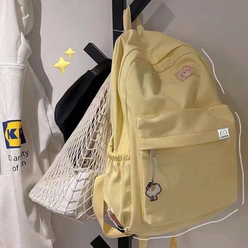 Instagram Japanese girl backpack, cute little bear backpack for junior ...