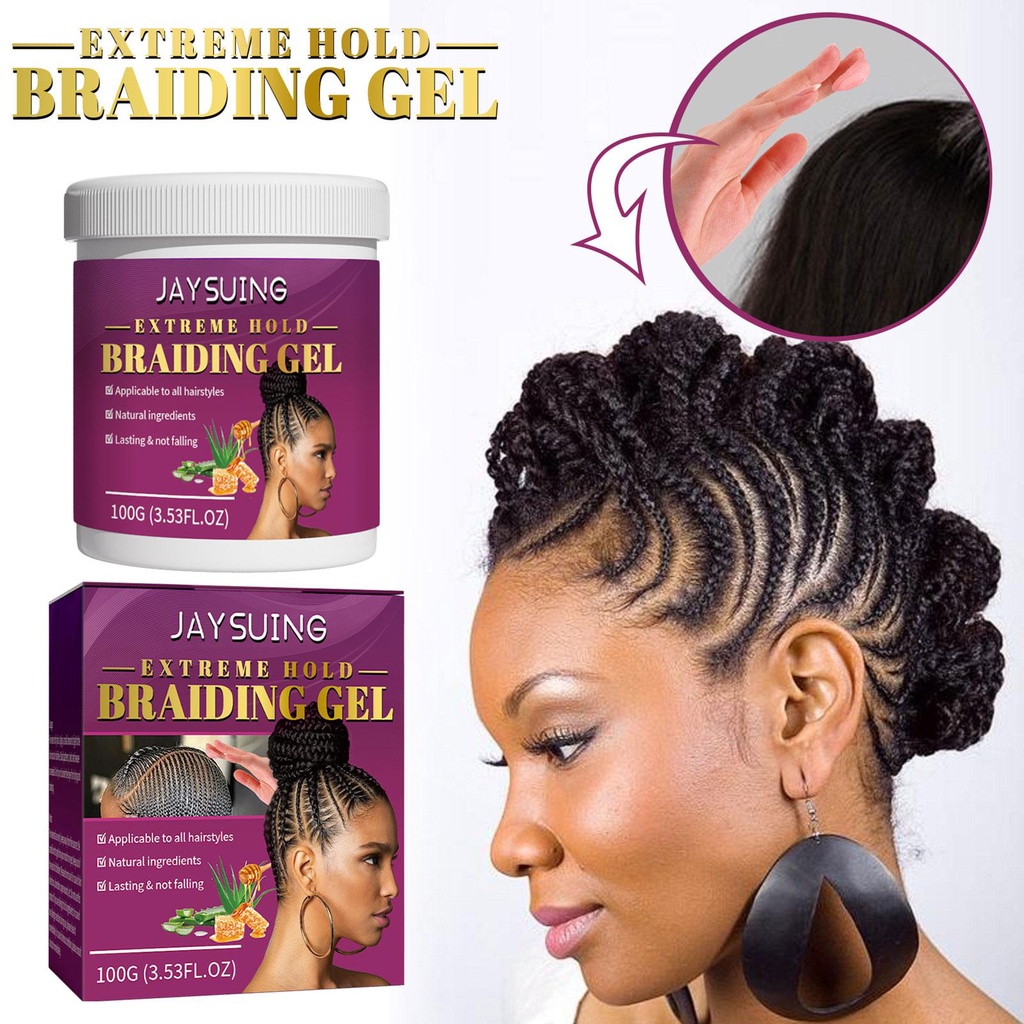Get the Perfect Hold with Braiding Gel - Natural Hair Styling Tool for ...