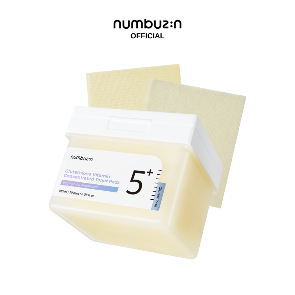 numbuzin No.5+ Vitamin-Niacinamide Concentrated Pad 180ml (70Pads) | Shopee Malaysia
