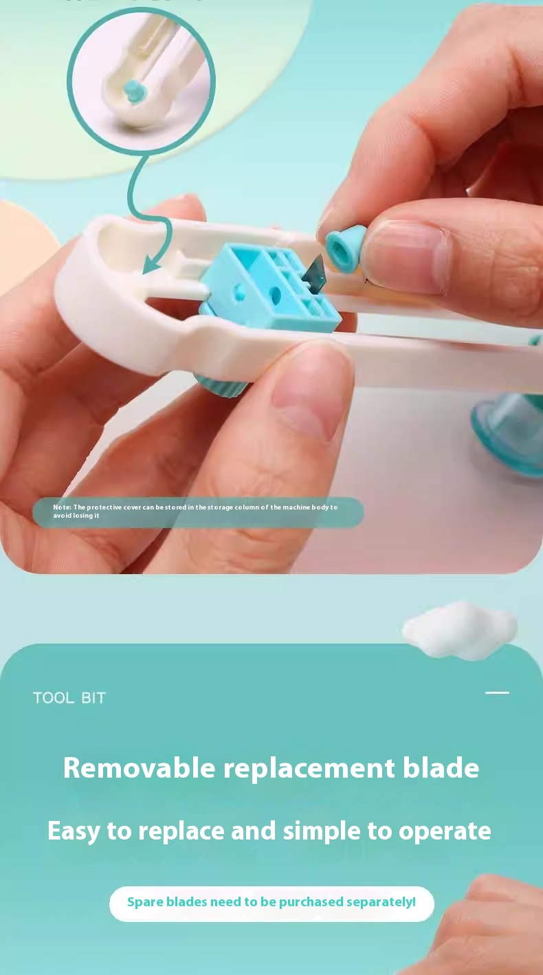 1pc 2-20cm Round Paper-Cutting Machine - Handmade Circular Knife Paper ...