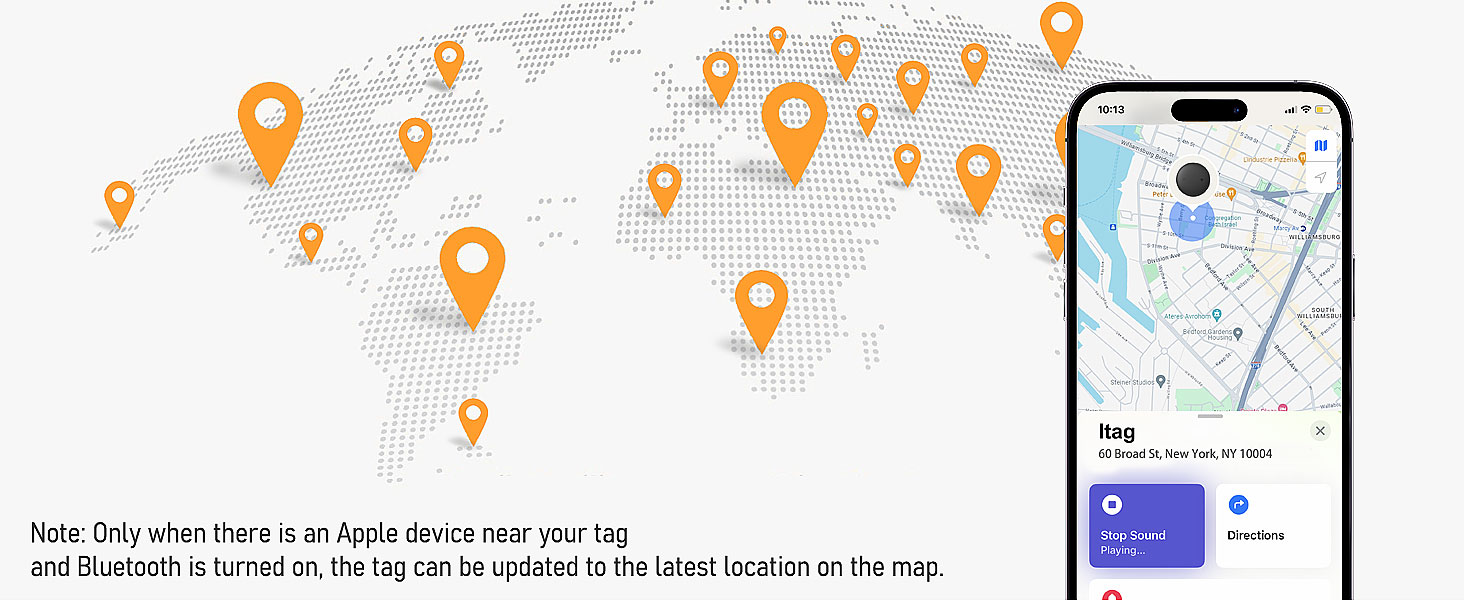 NEW Smart Tag: IP68 waterproof Bluetooth tracker for luggage, keys, and ...