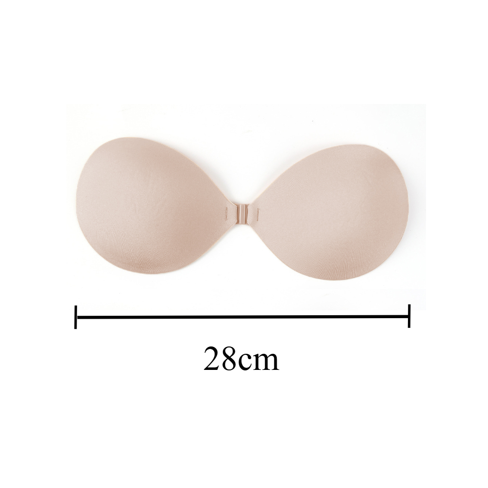 Thin Round Cup Strapless Bra - Front Buckle Comfort with Invisible Lift ...