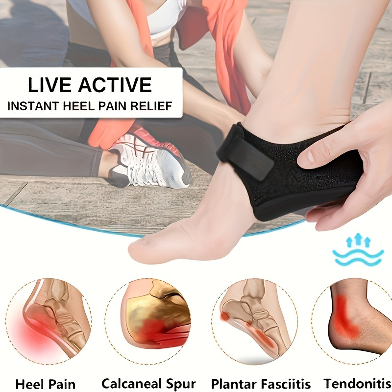 Plantar Fasciitis Heel Protectors (2 PCS) – Cushions for Alleviating ...