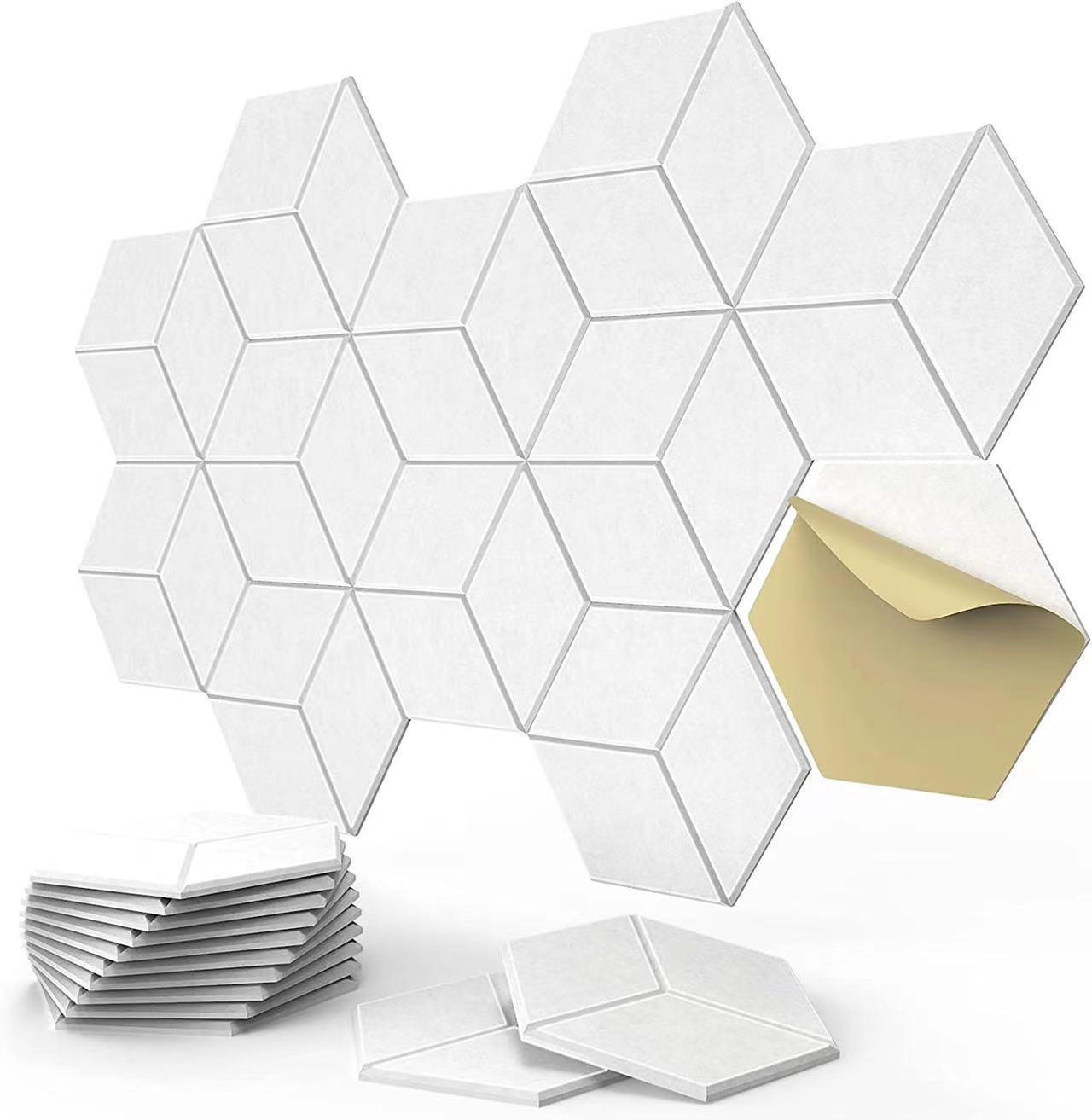 5pcs Acoustic Panel Indoor Wall Decoration Noise Reduction Recording ...