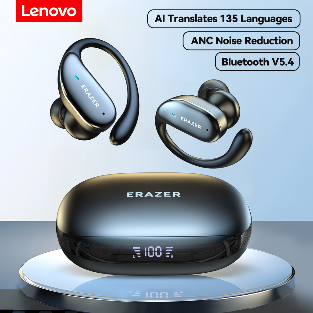 Lenovo Erazer XT80 PRO Wireless Sports Headset Bluetooth Phone 5.4 ...