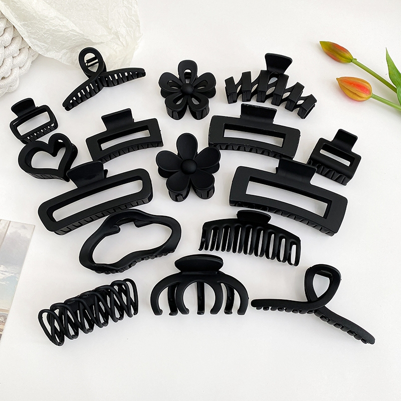 Frosted Claw Hair Clip for Women - Stylish Grip Clip & Simple Hair ...