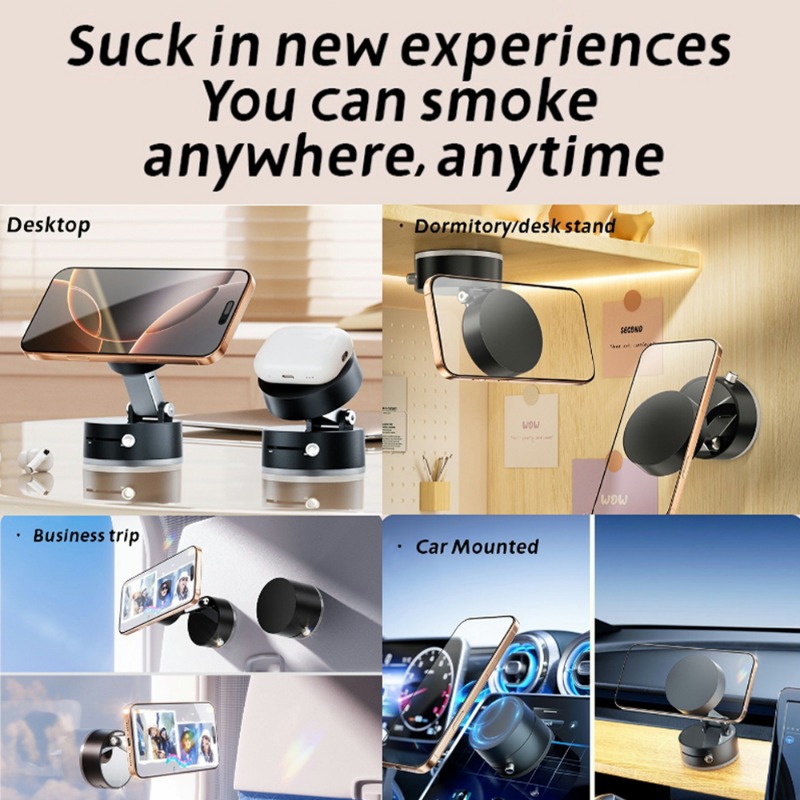 Dual-Sided All Phones Car Magnetic Phone Holder Screen Wall Glass Hands ...