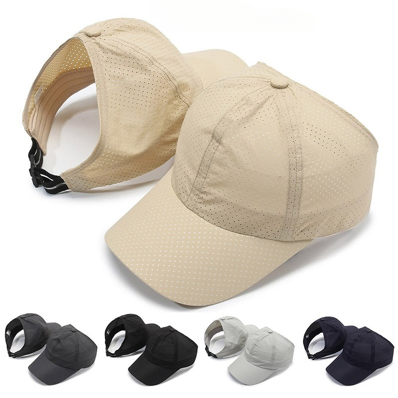 Sun Hat Sports Peaked Cap Female Male Summer Thin Sun-proof Quick ...