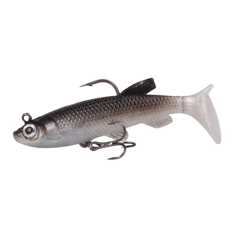 8.5CM/13g Sunken Minnow SwimBait Soft Bait Buzzbait Soft Plastic ...