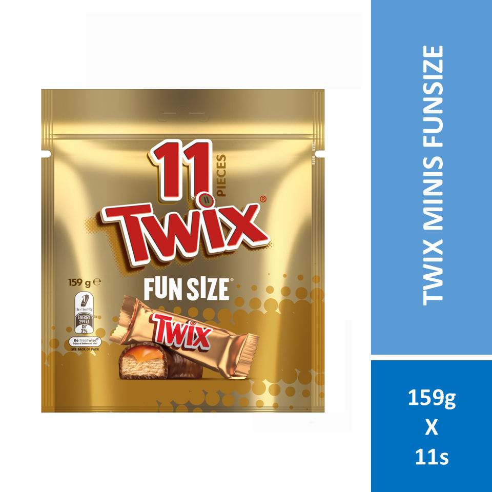 TWIX MINIS FUNSIZE 159G | Shopee Malaysia