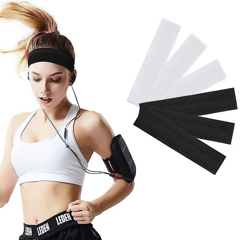 Yoga Elastic Headband For Exercise And Fitness With Anti Slip Solid ...