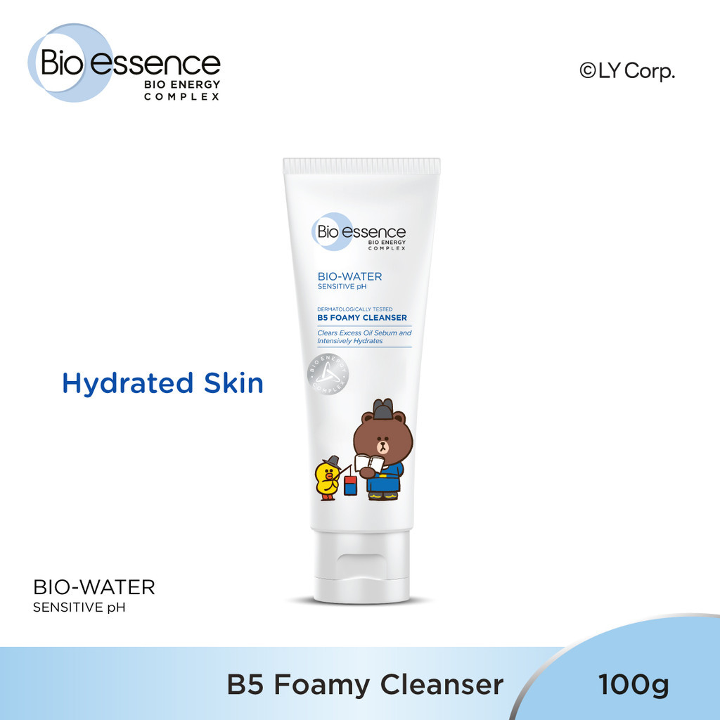 (Special Edition) Bio-essence Bio-Water B5 Foamy Cleanser Line Friend (100g) | Shopee Malaysia