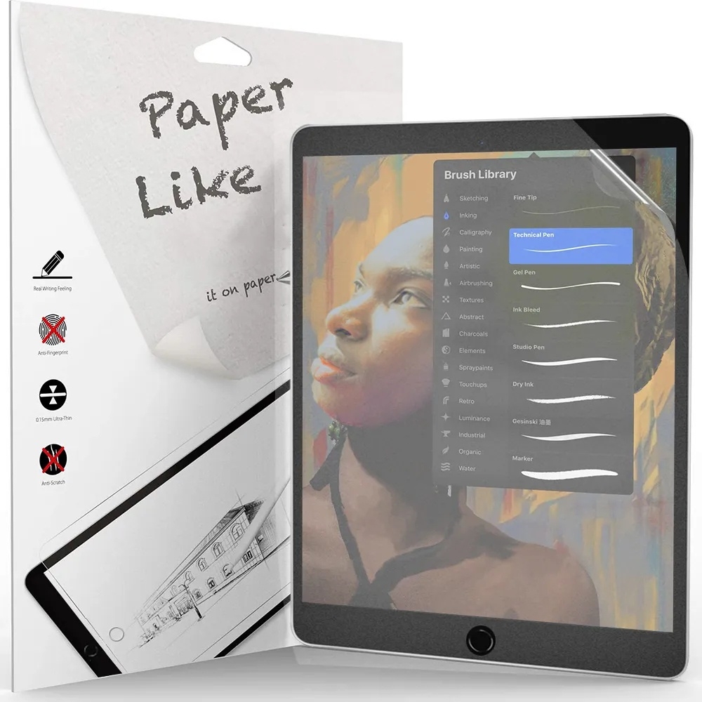 Paper Like Film Screen Protector for IPad 10th 10.9 2022 Pro 11 2021 ...