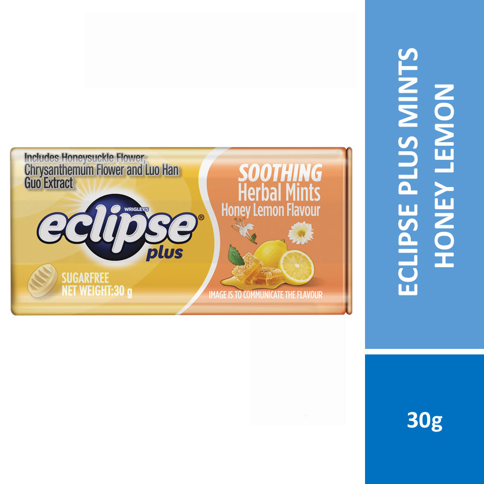 ECLIPSE PLUS MINTS HONEY LEMON 30G | Shopee Malaysia