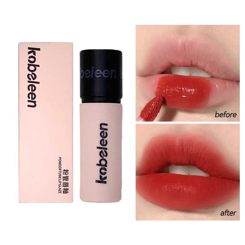 Matte Lip Glaze | Low-Saturation Ash Pink, Pure Aesthetic & Natural ...