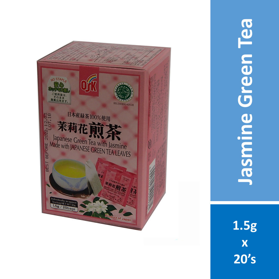 OSK JASMINE GREEN TEA 1.5G X 20P | Shopee Malaysia